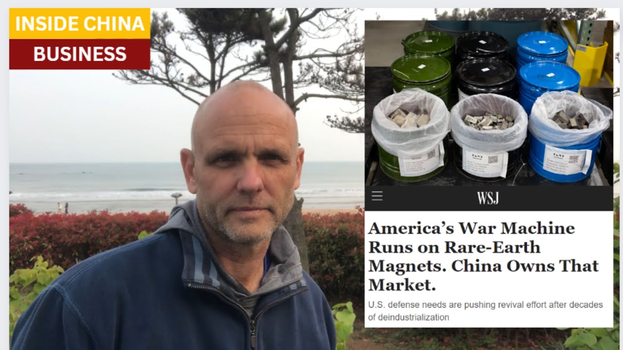 America's war machine needs Chinese magnets, so we're going to make our ...