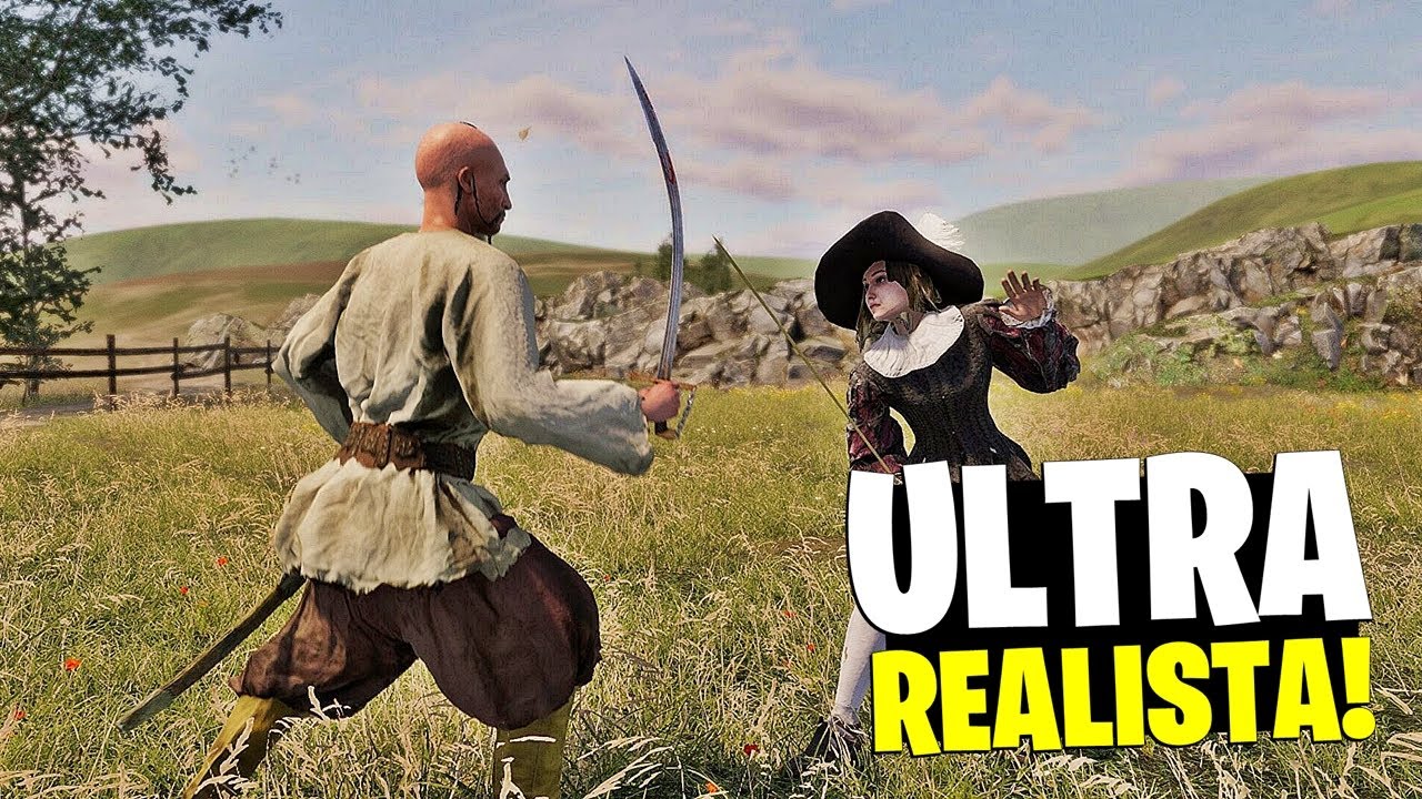 O MELHOR E MAIS REALISTA SIMULADOR DE COMBATE MEDIEVAL! - Hellish Quart ...