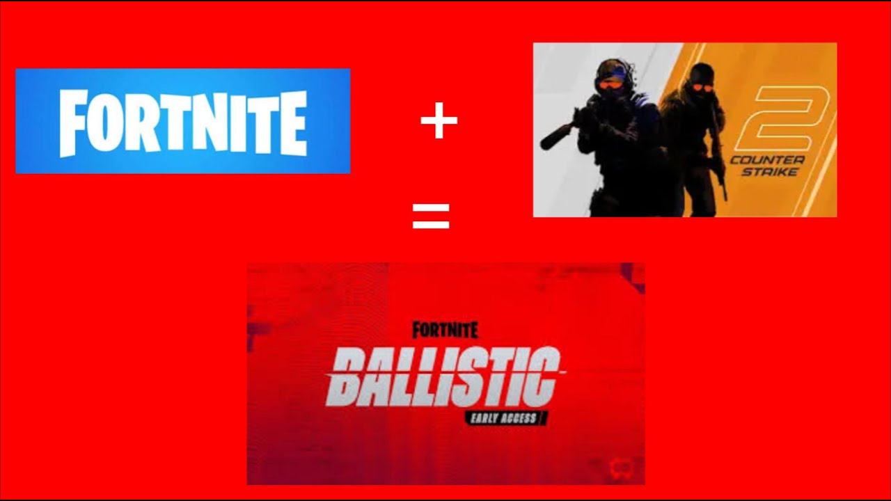 Playing Fortnite's version of Counter Strike 2 | Fortnite ballistic ...