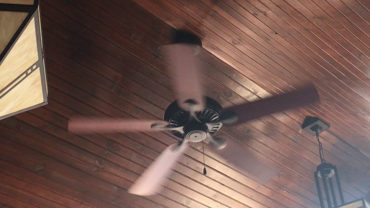 Quorum Pinnacle Ceiling Fan - YouTube