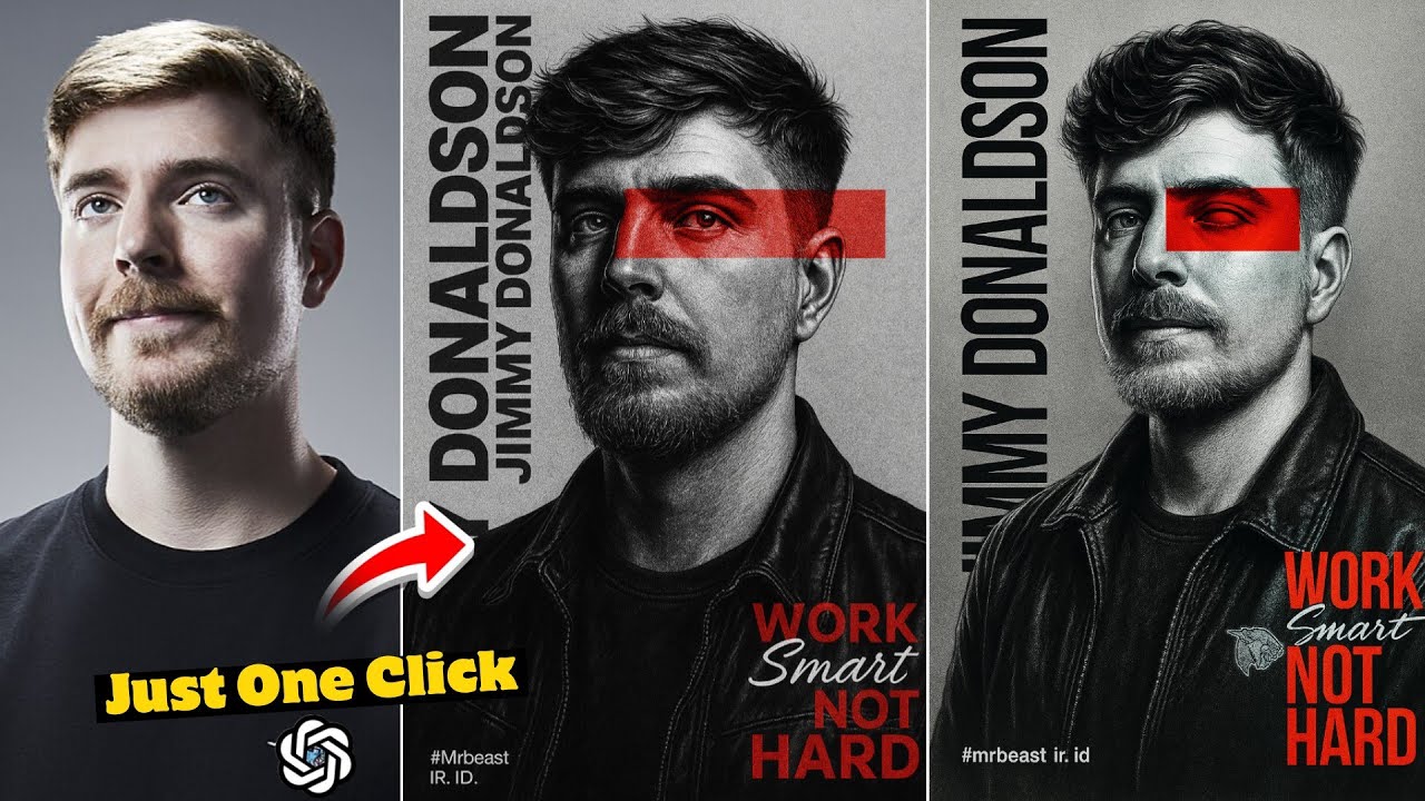 Chatgpt Portrait Photo Editing Tutorial | Black and white Chatgpt Photo ...