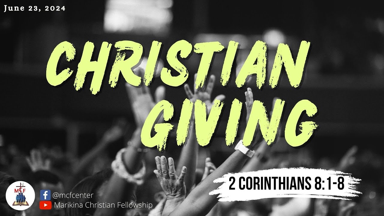 Christian Giving (Week 225) - YouTube
