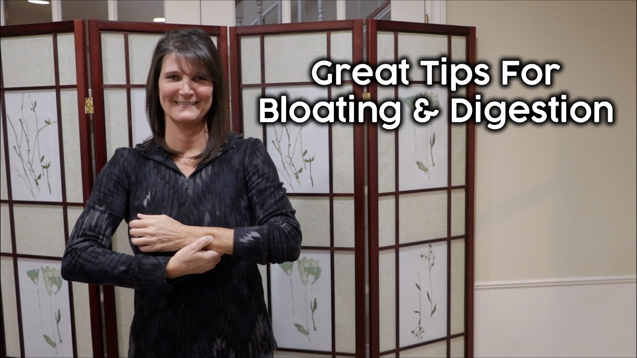 Great Tips For Bloating and Digestion - YouTube