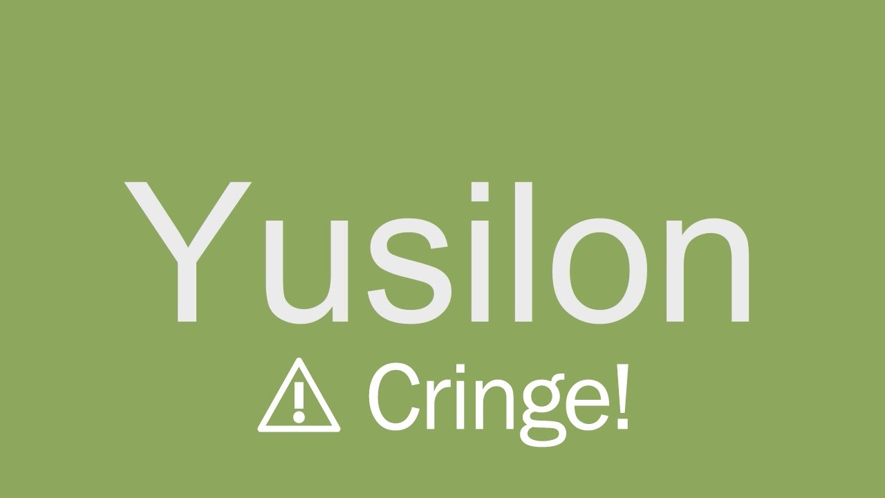 [Cringe] Yusilon Alphabet Song - YouTube