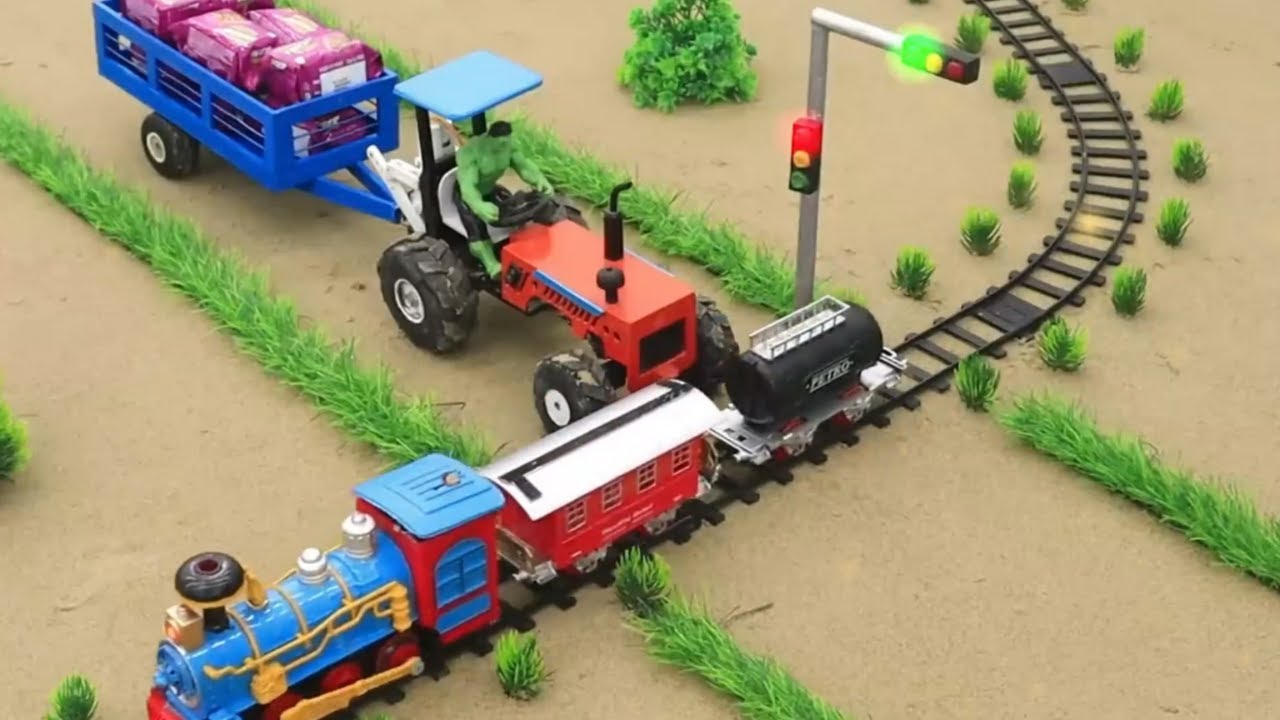 Top most creative mini train barrier part 1 | mini creative @ amib farming - YouTube