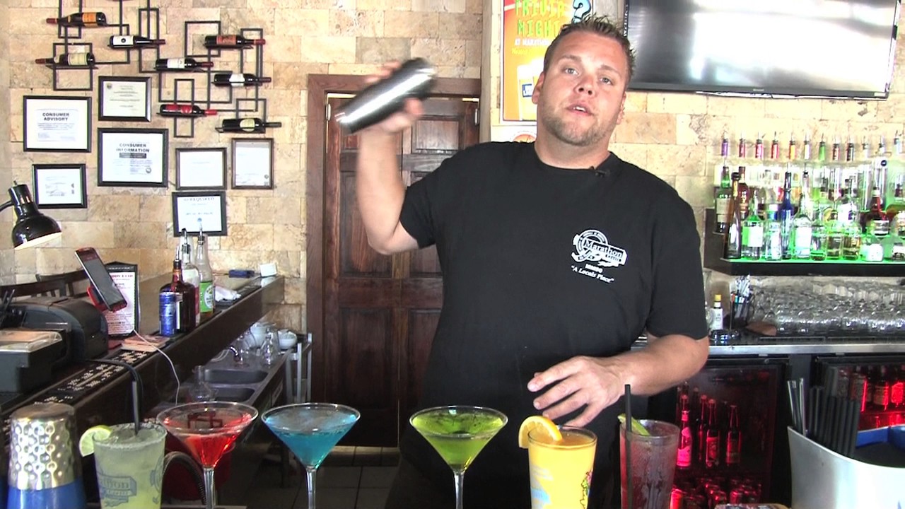 "Behind a Keys Bar with TV88"- How to Make a Ruby Red Cosmo at Marathon ...