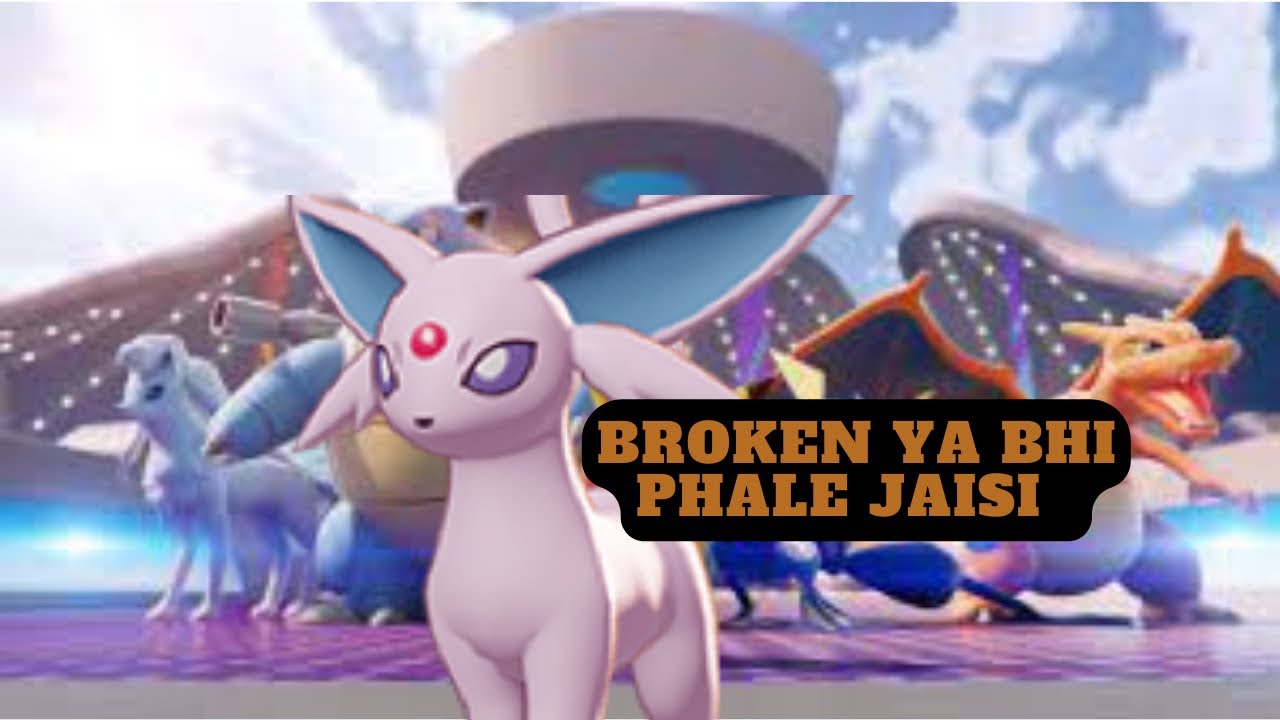 Espeon build mast aur asaan hai ye Pokémon - YouTube