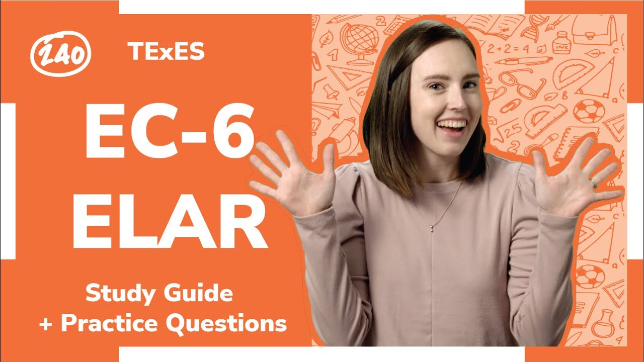 TExES EC-6 ELAR (391) Study Guide +Practice Questions! - YouTube