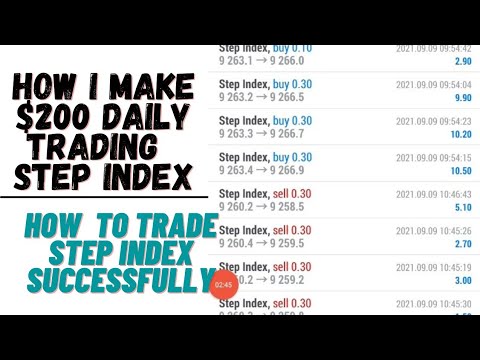 How to make money trading Step index Simple but powerful strategy - YouTube