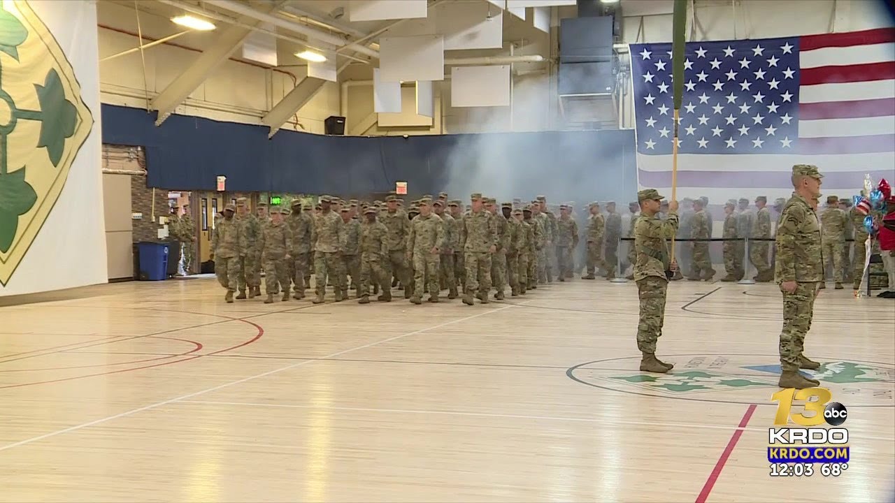4th Infantry Division returns to Fort Carson Wednesday after 8-month ...