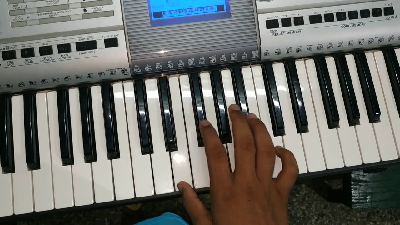 Singapenne song keyboard cover by Sainathan | Bigil | A.R. Rahman ...