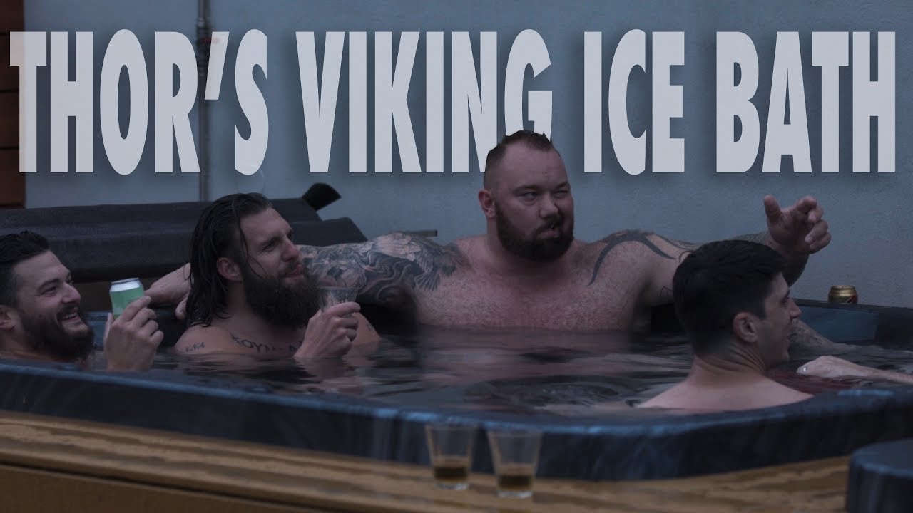 THOR'S VIKING ICE BATH - CANT STOP SHIVERING - YouTube