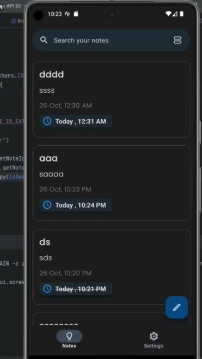 android developer kotlin notify app #jetpackcompose #androiddeveloper #programming #shorts - YouTube
