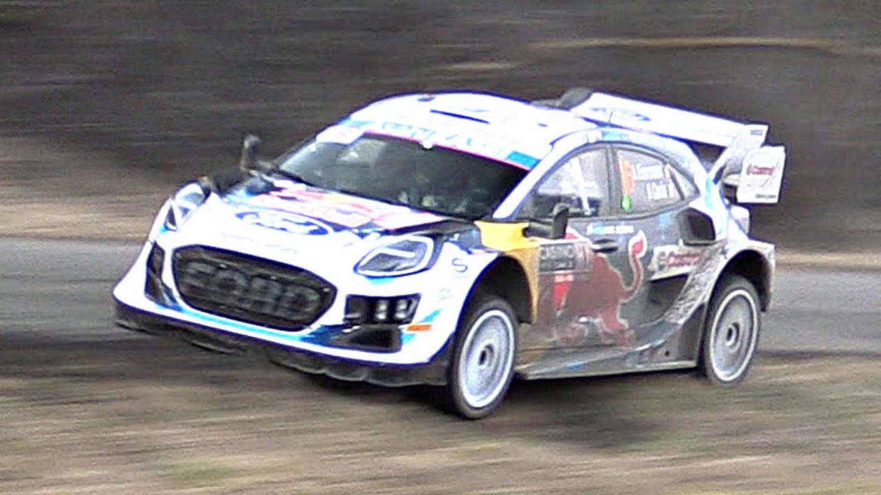 WRC Rallye Monte-Carlo 2024 Saturday FLAT-OUT Action - Puma R1, GR ...