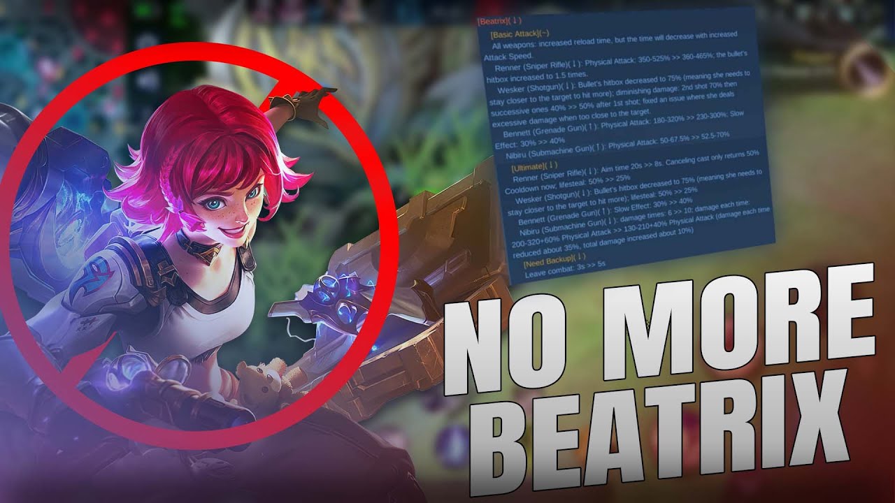 Sobrang Nerf Si Beatrix Youtube