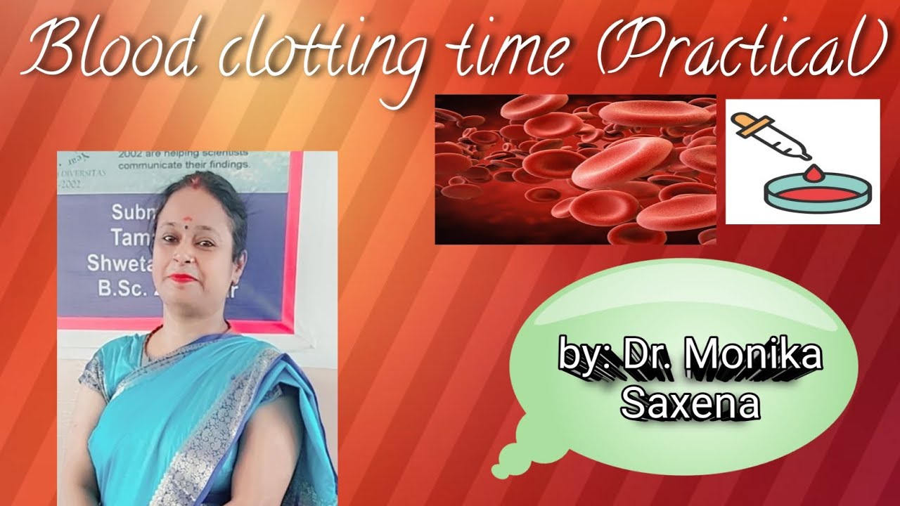 Physiology/Hematology Practical of Blood Clotting Time | Learn Zoology ...