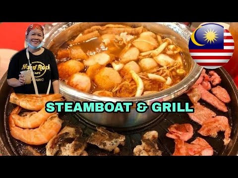 STEAMBOAT & GRILL TAMBUN IPOH PERAK. MALAYSIA. - YouTube