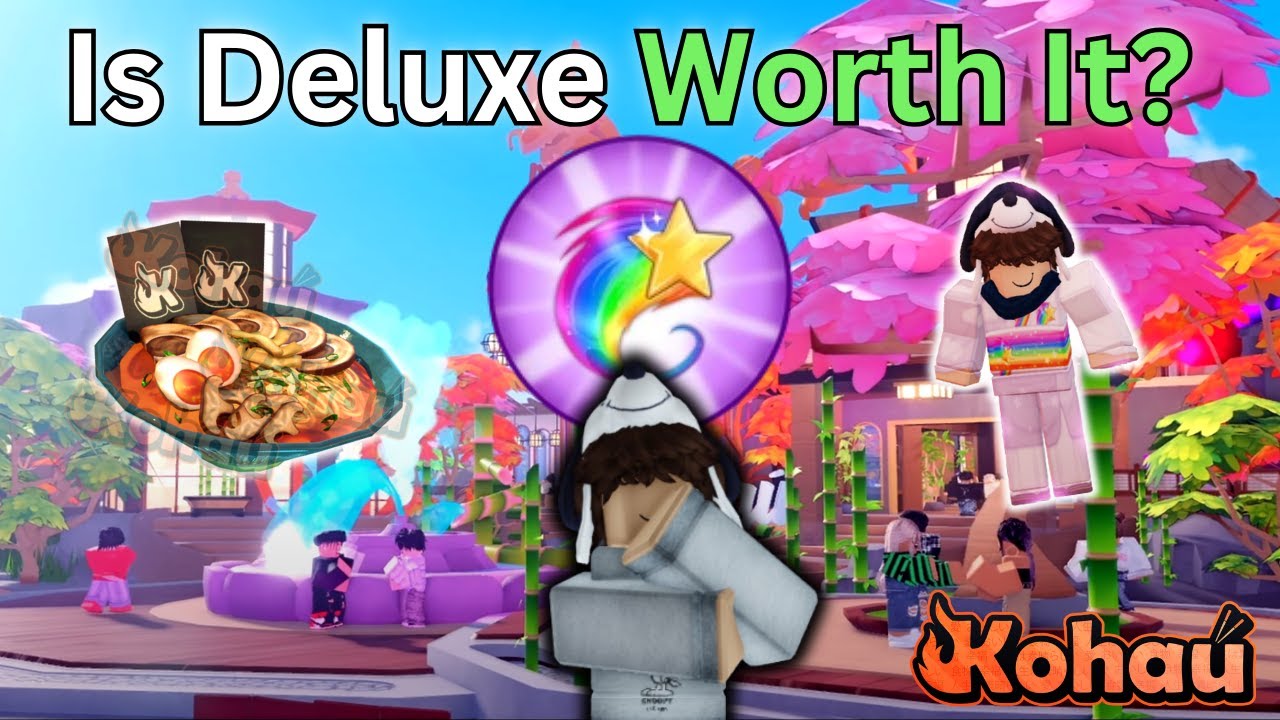 Is Deluxe Worth It? | Kohau Hibachi Roblox - YouTube