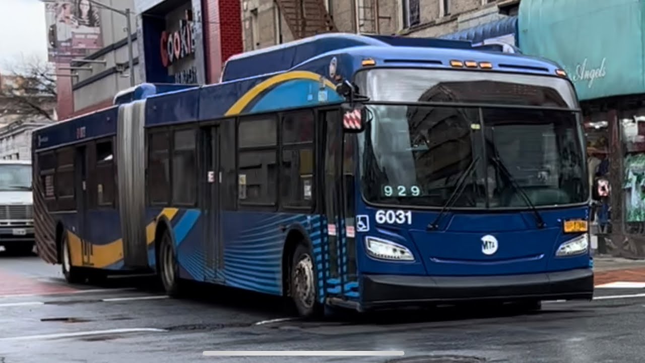 MTA New York City Bus: New Flyer XD60 Xcelsior Artic [#6031] Q44 SBS ...