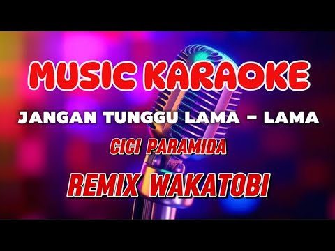 JANGAN TUNGGU LAMA - LAMA ~ KARAOKE REMIX WAKATOBI ~ CICI PARAMIDA