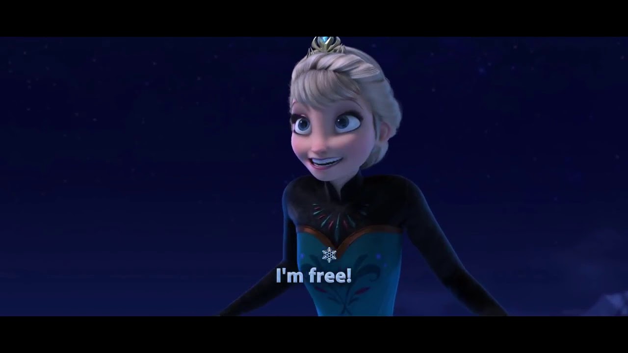 FROZEN Let It Go Sing along Official Disney HD - YouTube