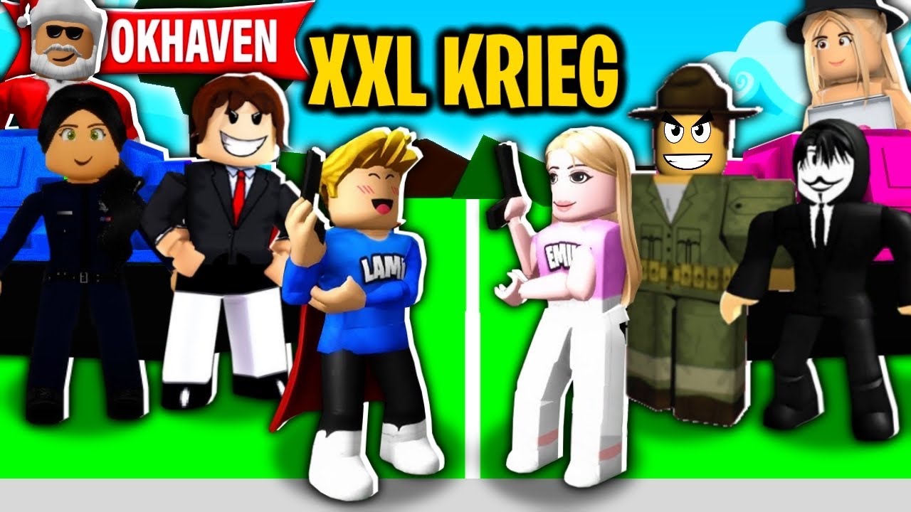 XXL KRIEG FORTSETZUNG in BROOKHAVEN! (Roblox Brookhaven 🏡RP | Story ...