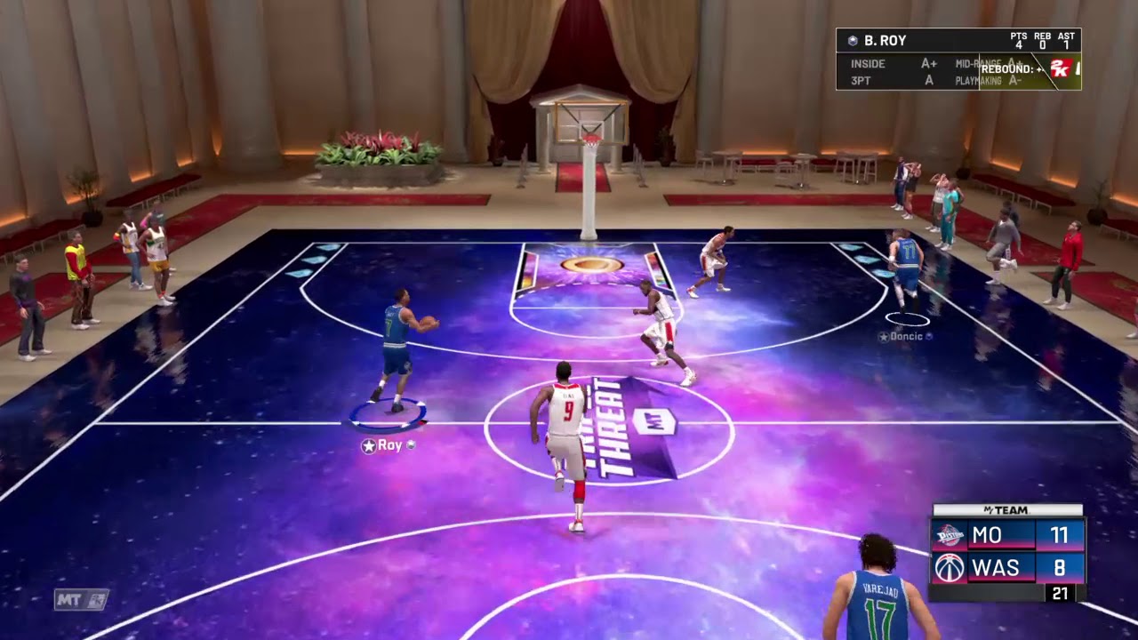 Sick dunk with brandon roy in NBA2k20 - YouTube