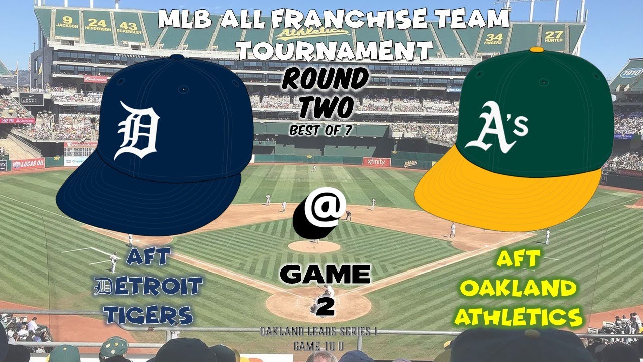 GAME TWO AFT Tourney using PC Replay Baseball; TIGERS AT ATHLETICS ...