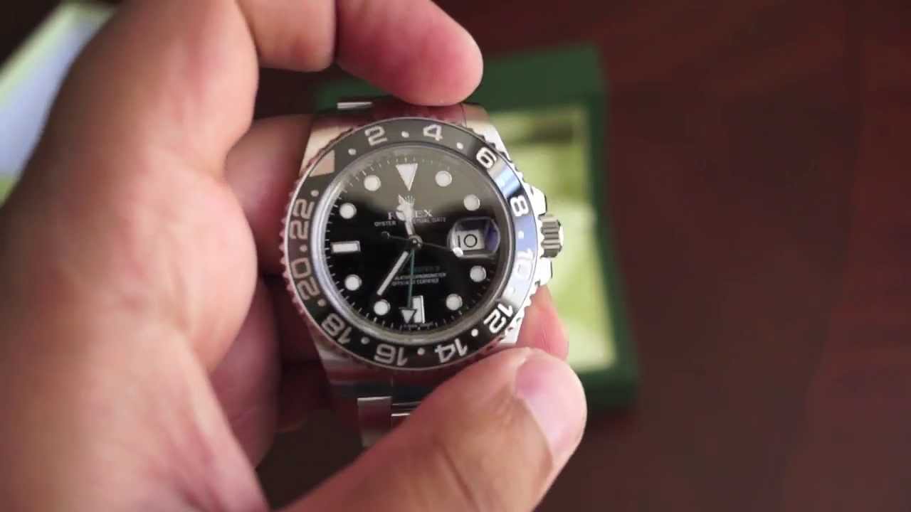 Rolex GMT Master II YouTube