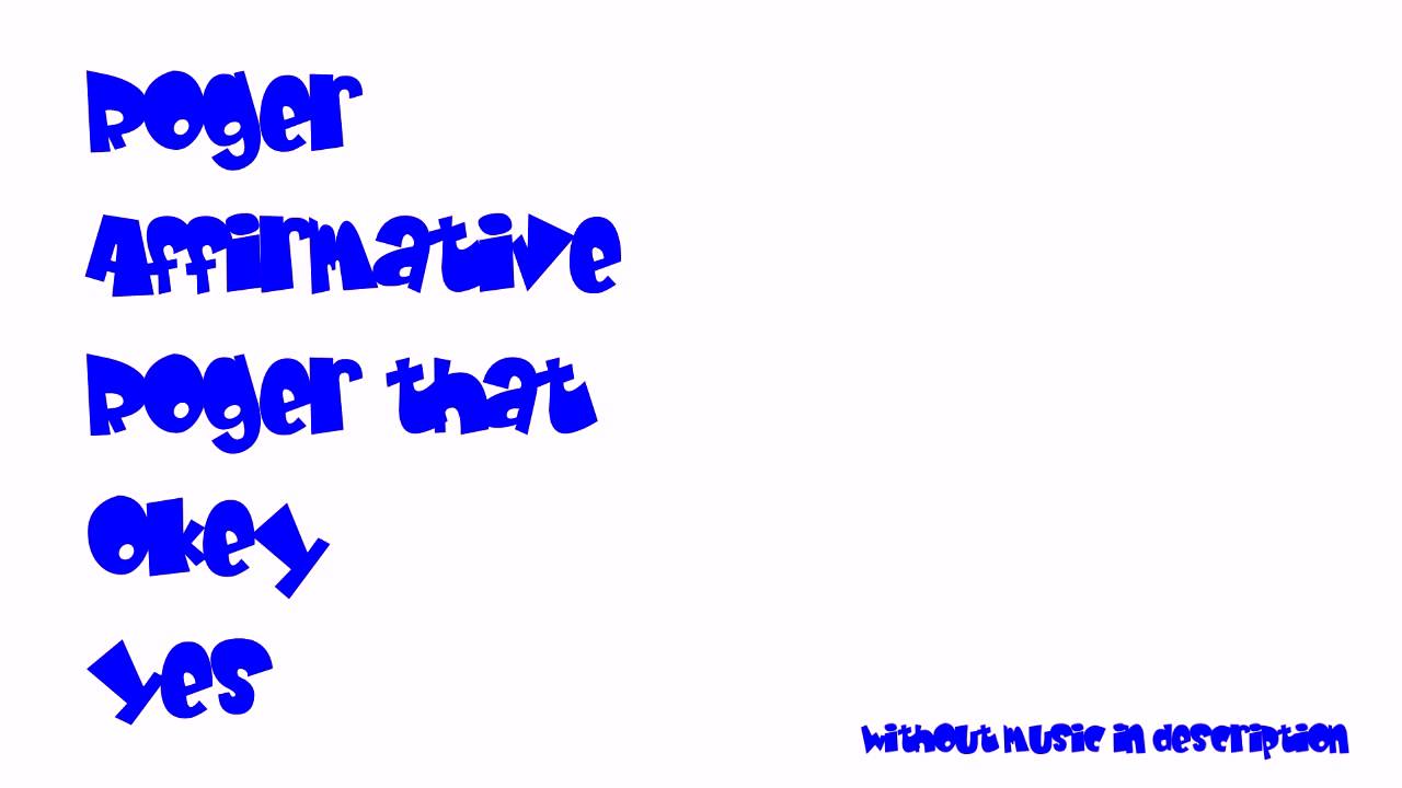 #1 CsGo Sounds: Affirmative, Roger that, Yes, Okey... - YouTube