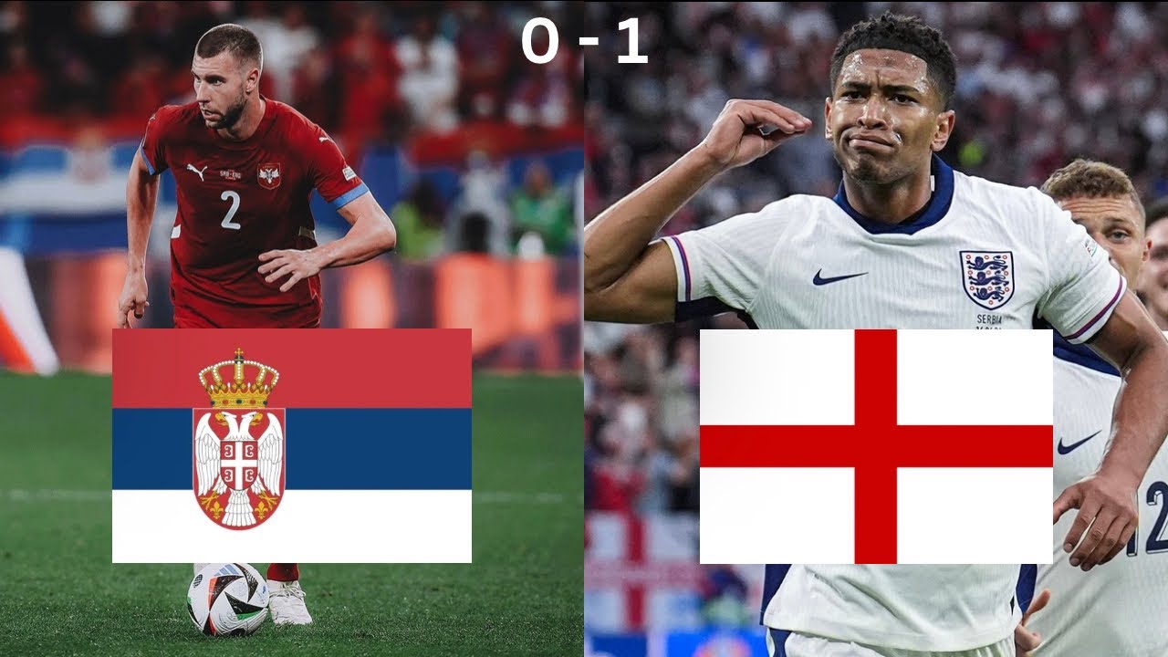 JUDE BELLINGHAM GETS GOAL IN BORING ENGLAND VICTORY! SERBIA OUTSHINED ...