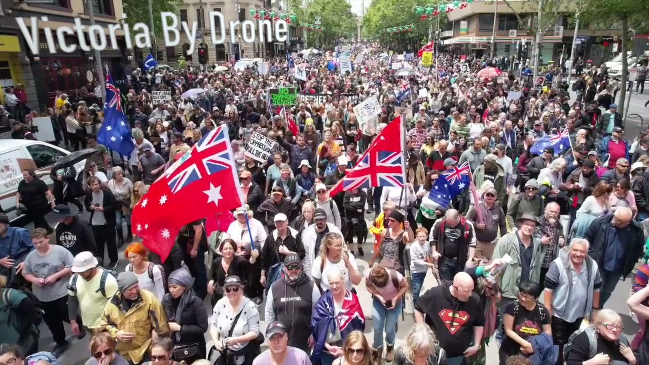 Melbourne Victoria protest 13th November 2021 ( Another HD Version ...