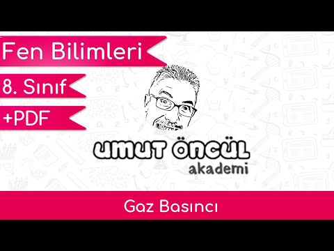Fen Bilimleri | 8.Sınıf | Gaz Basıncı