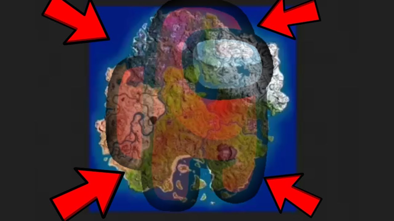 Fortnite island is SUS?! - YouTube