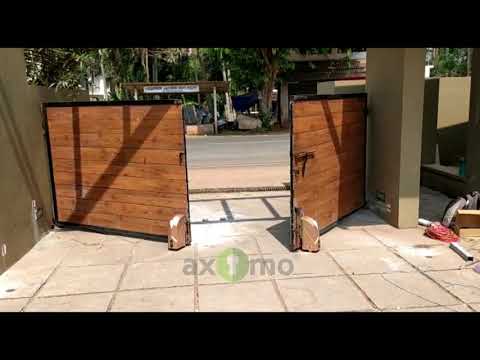 Aximo Automatic Roller Wheel Motor for Swing Gate - YouTube