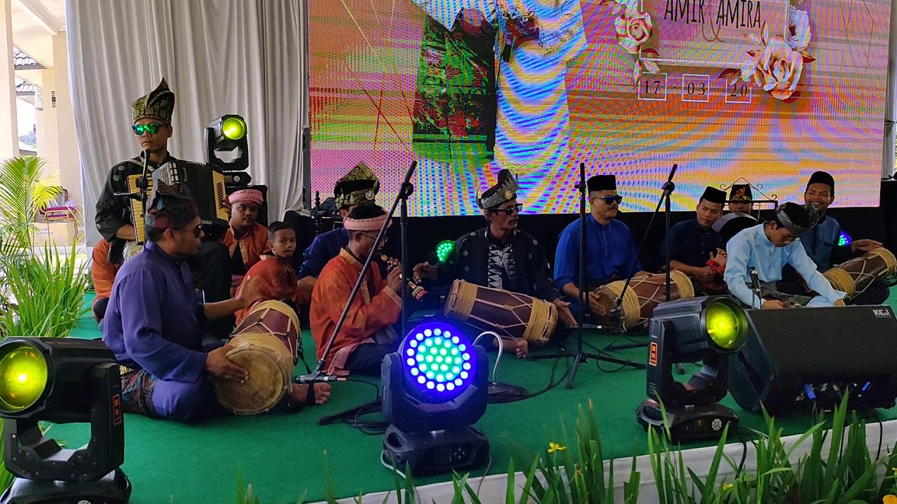 gendang silat/ lagu Mak inang tua - YouTube