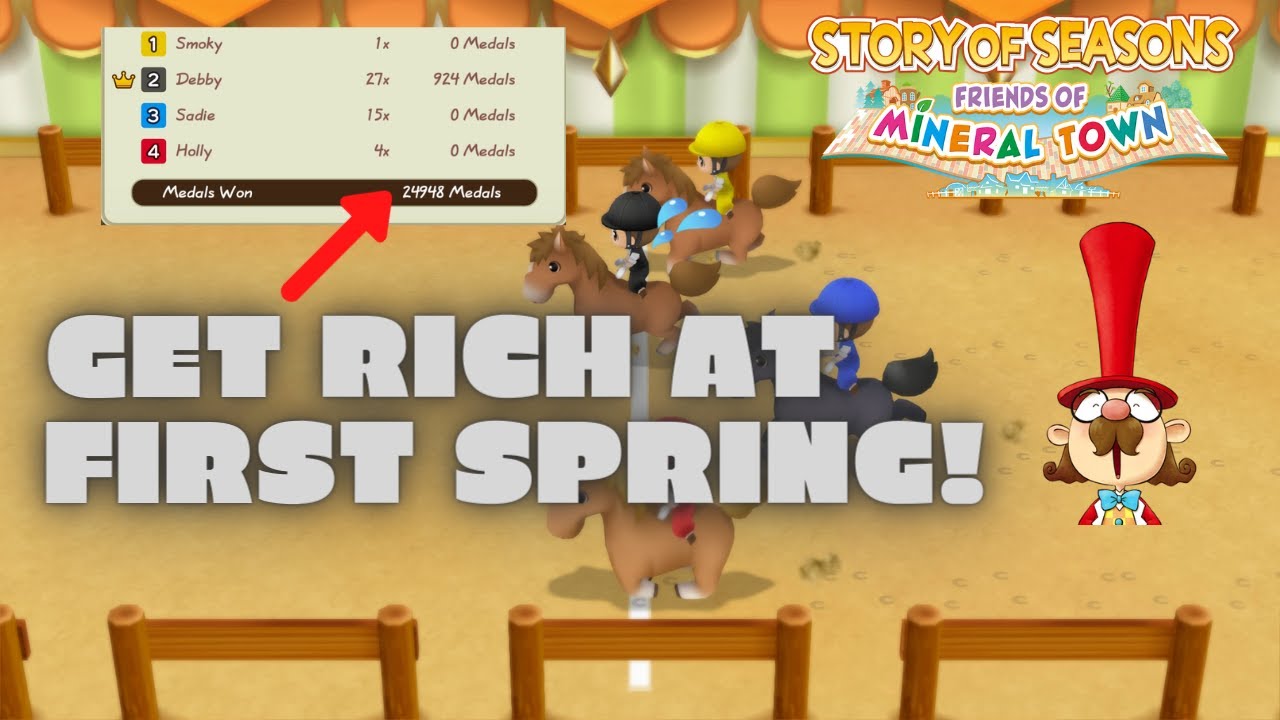 Get Rich At First Spring With Horse Racing/Spring Derby Events Guide ...