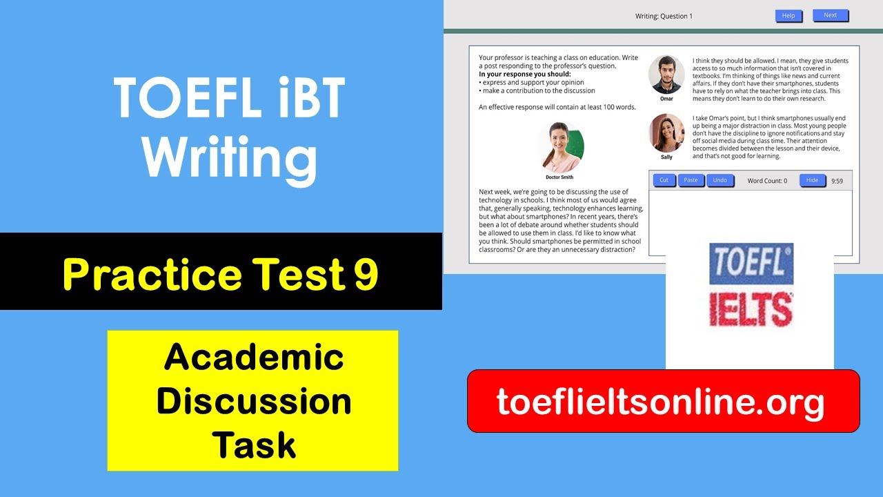 TOEFL iBT Writing Academic Discussion Task 9 [with Sample Responses ...