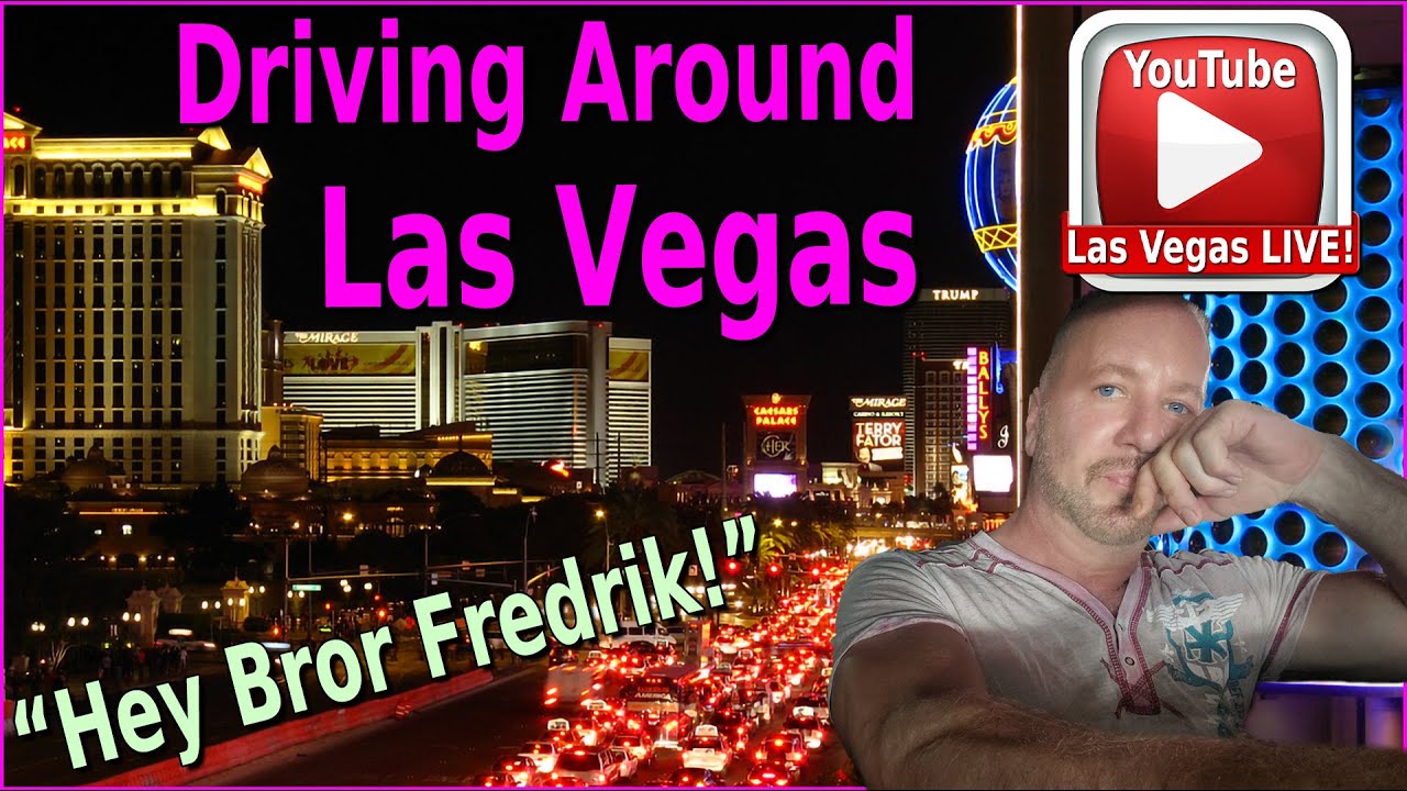 🚨 LAS VEGAS DRIVING - 8 HOUR VIDEO LOOP - JUST DRIVING - NO TALKING ☝ ...