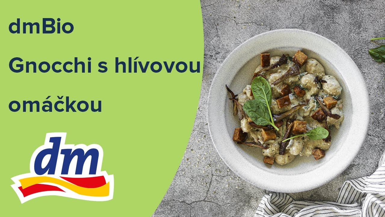 dmBio Gnocchi s hlívovou omáčkou | dm drogerie - YouTube