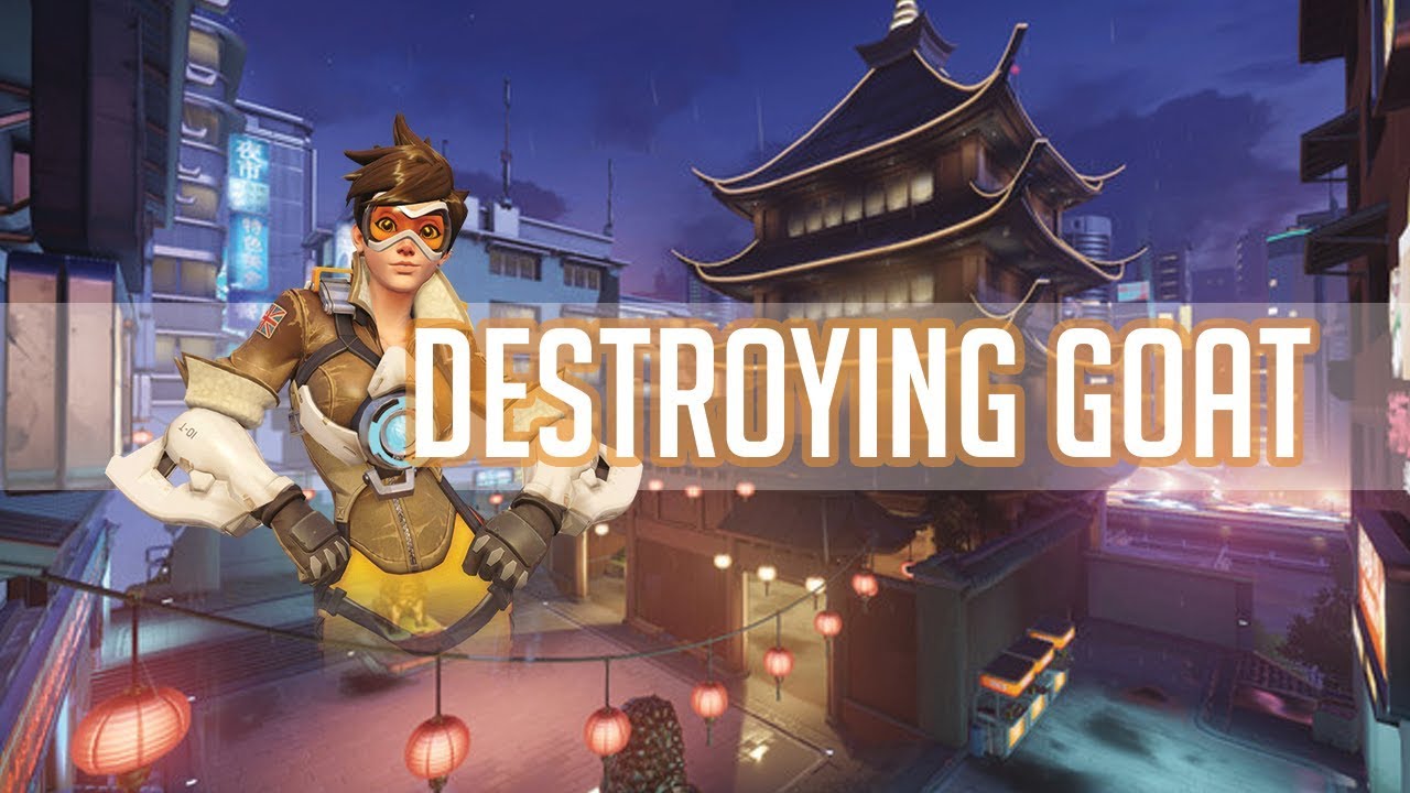 Overwatch - Kabaji Tracer Destroying GOAT - YouTube