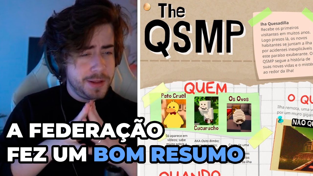 CELLBIT REAGE AO RESUMO OFICIAL DO QSMP PREPARADO PELA FEDERAÇÃO - YouTube