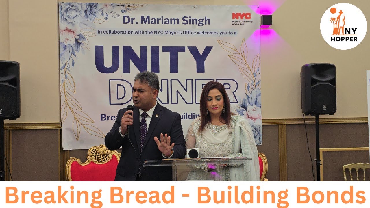 Breaking Bread - Building Bonds, Unity Dinner. - YouTube
