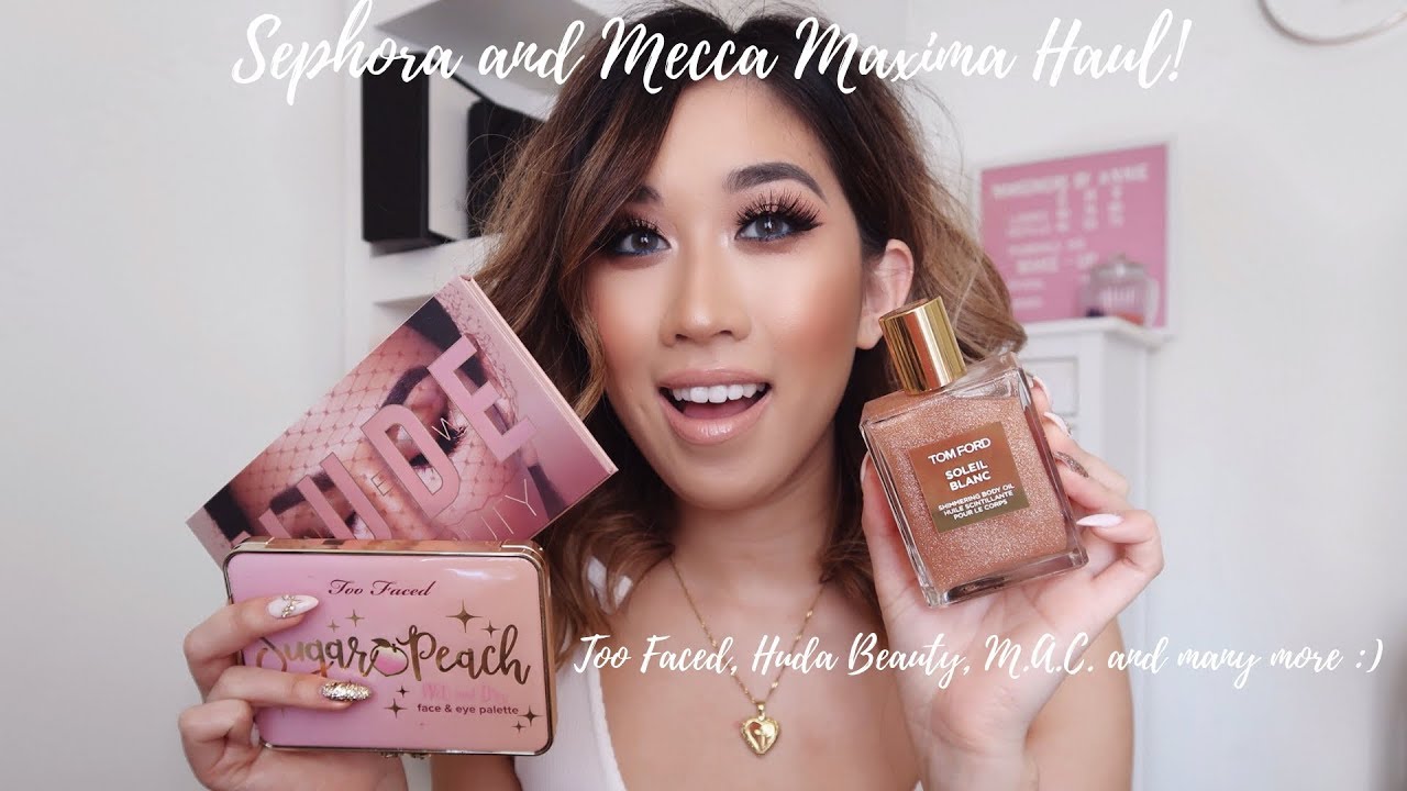 Sephora & Mecca Maxima HAUL!!! - YouTube