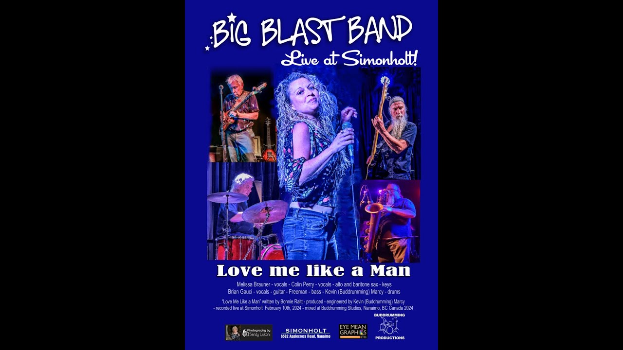 Love me like a Man - Big Blast Band - Live at Simonholt - YouTube