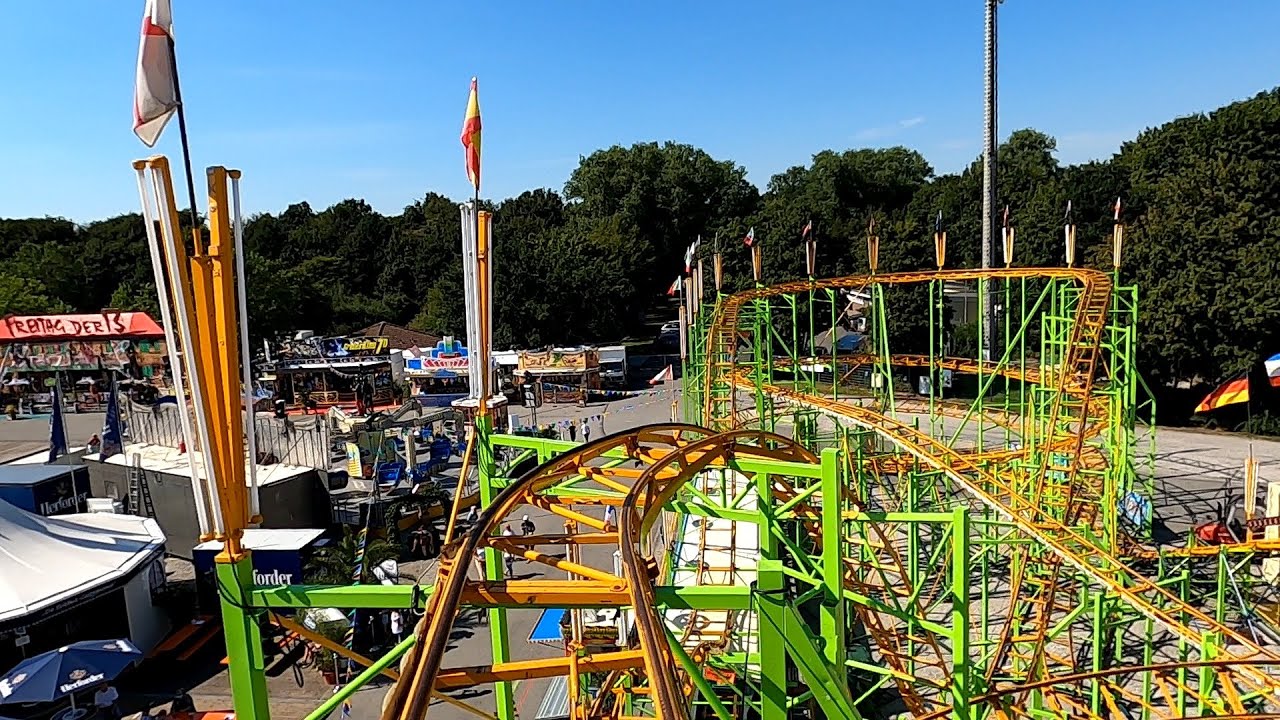 Berg & Tal Achterbahn - Onride - Hersteller Pinfari - Baujahr 1968 ...