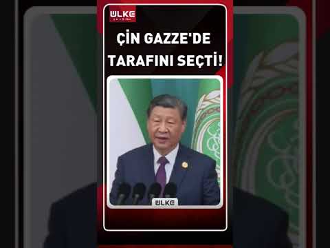 Çin Gazze'de Tarafını Seçti! Netanyahu Bu Sözlere Ne Diyecek? #haber #reels #shorts