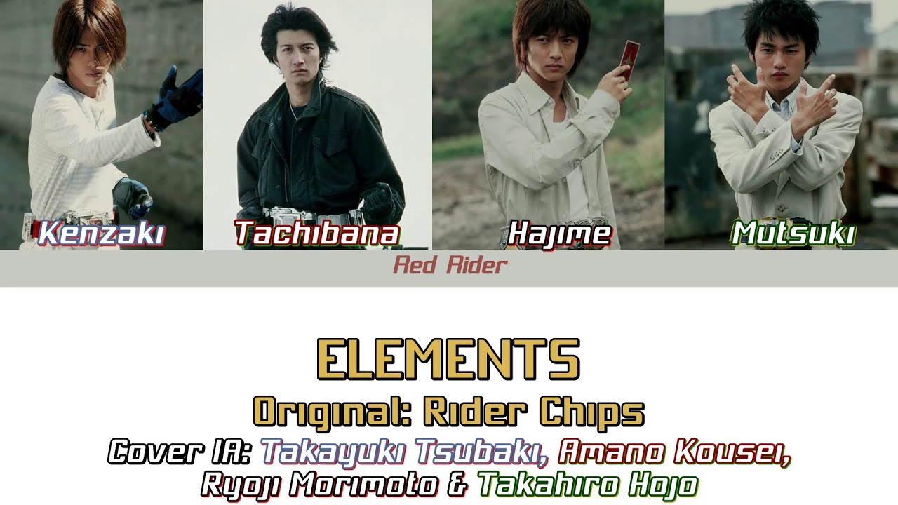 [Cover IA- Kamen Rider Blade 20 Aniversario]Elements- Blade Riders (Sub ...