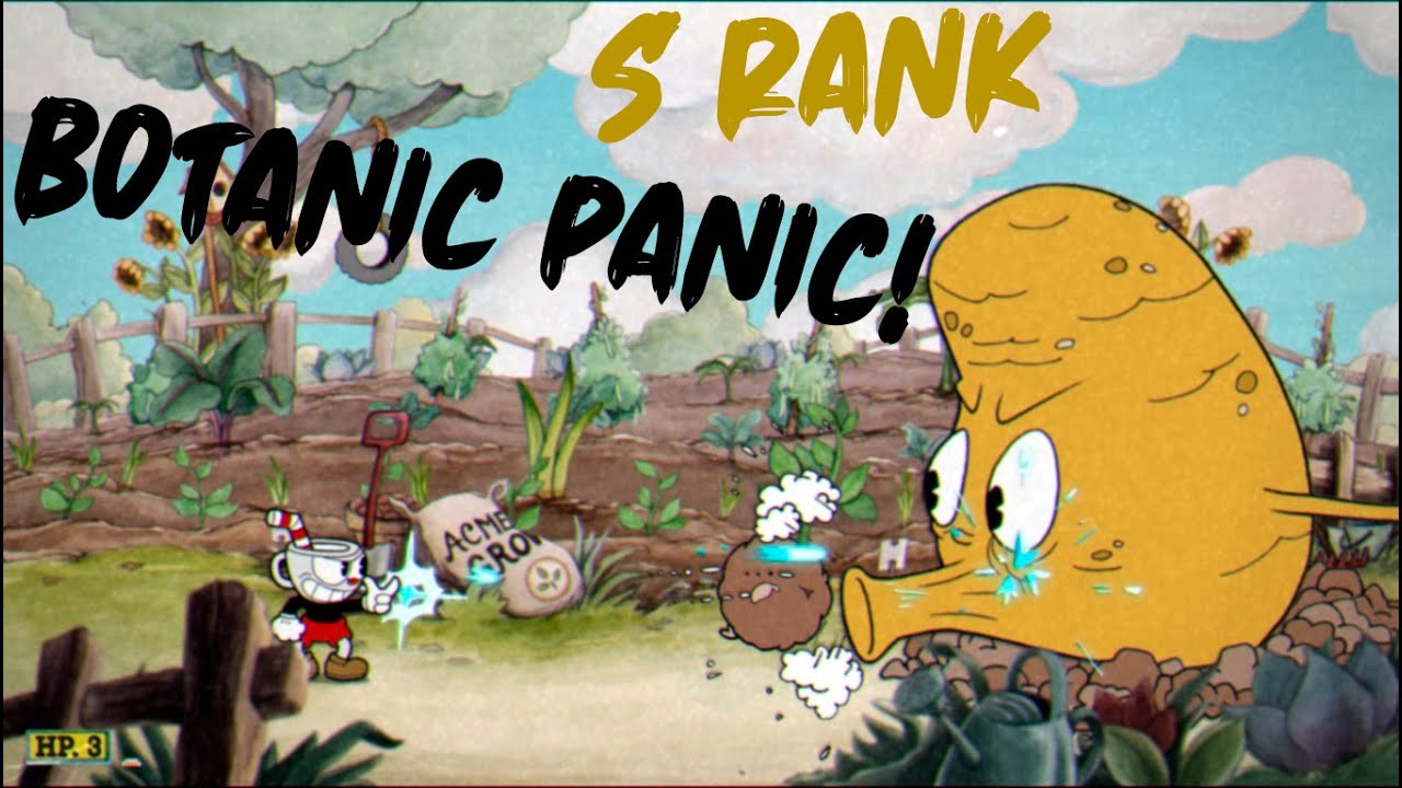 CUPHEAD - "Botanic panic!" Expert difficulty [S Rank] - YouTube