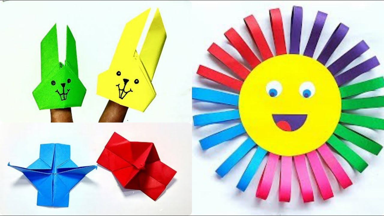 3 Unique Paper Idea || 3 Origami Ideas || DIY - YouTube